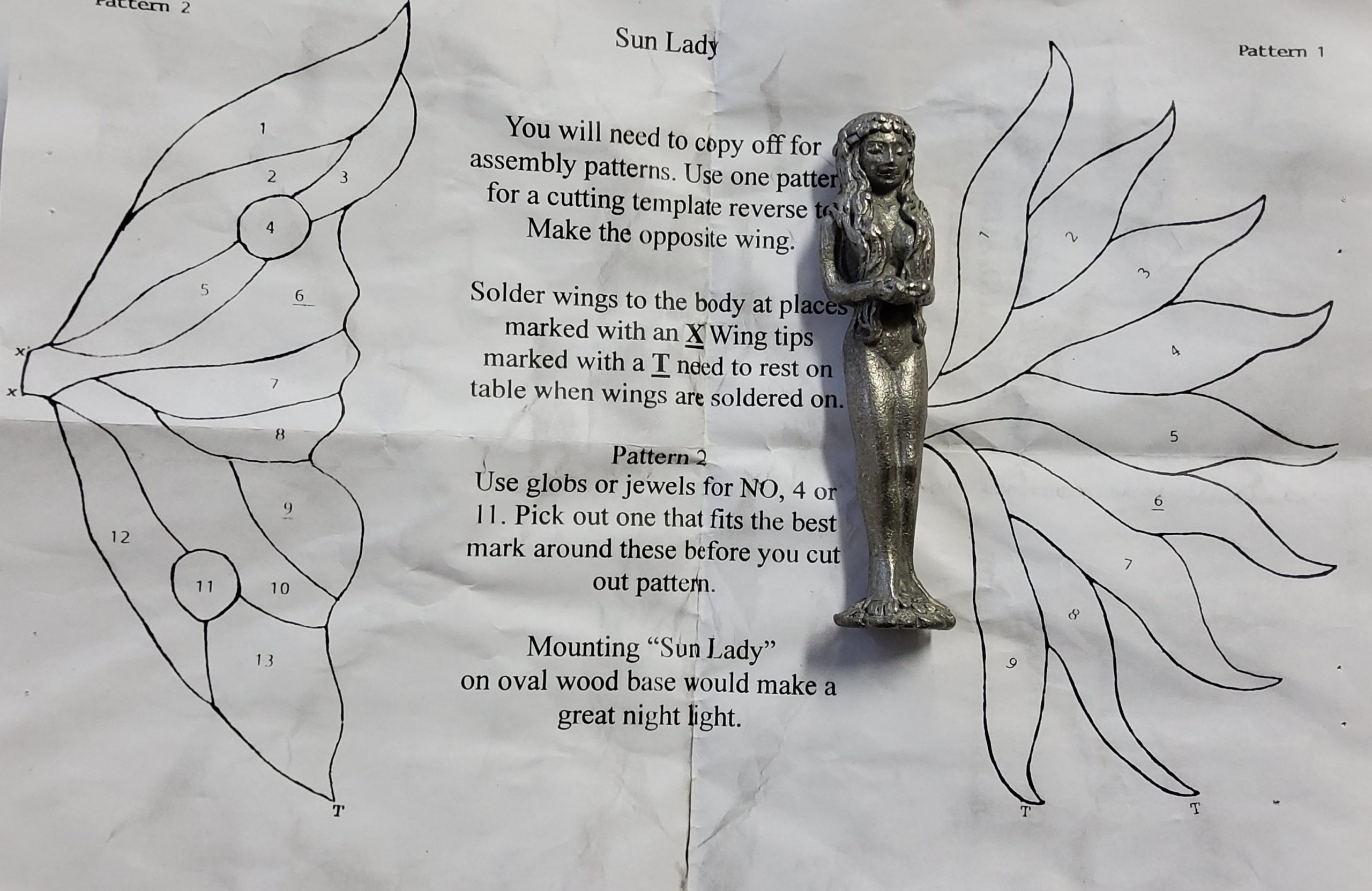 Sun Lady Lead Figure | Mihardwork